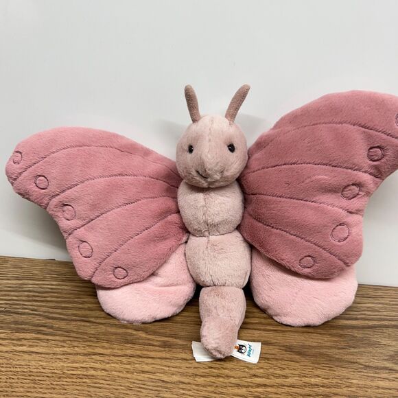 Jellycat | Toys | Jellycat Beatrice Butterfly Rosy Pink Plush Stuffed ...